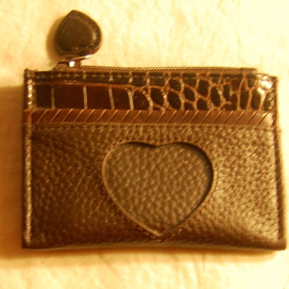 Brighton | Accessories | Brighton Brown Leather Mini Coin Purse | Poshmark